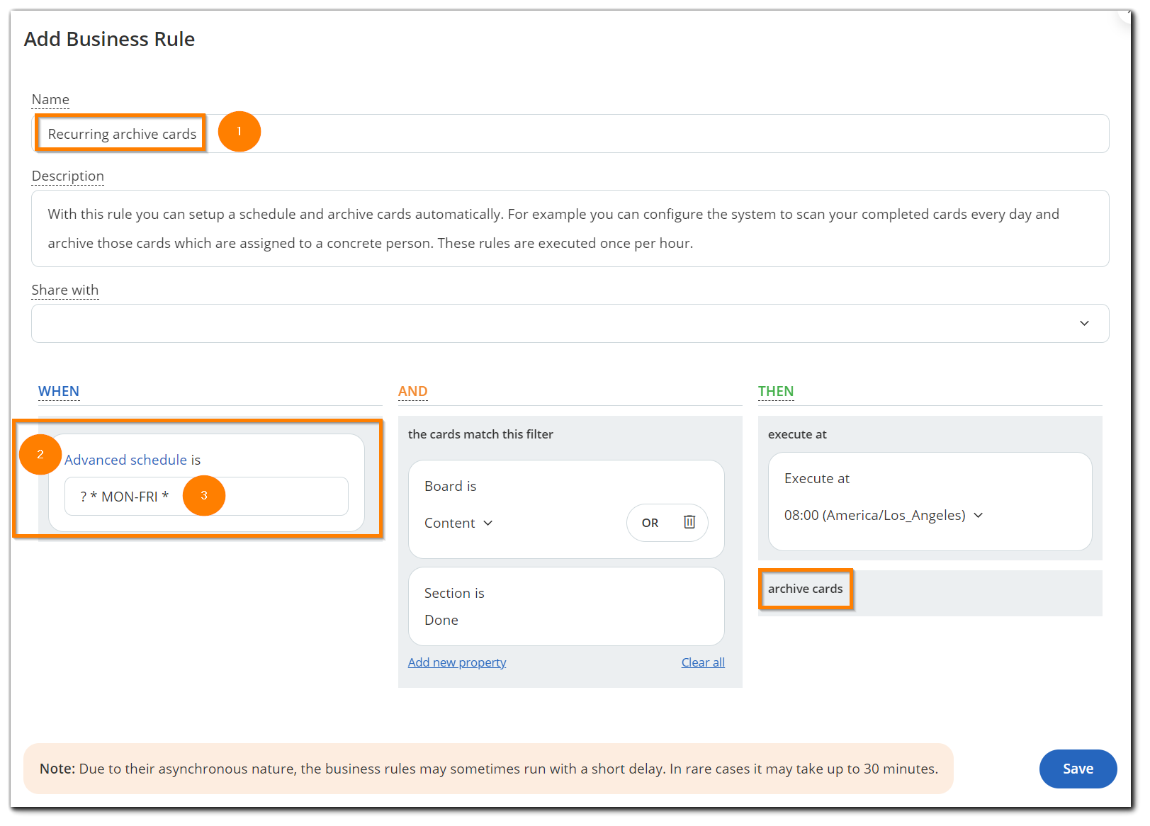 A List of All ‘THEN’ Options in Business Rules – Businessmap Knowledge Base