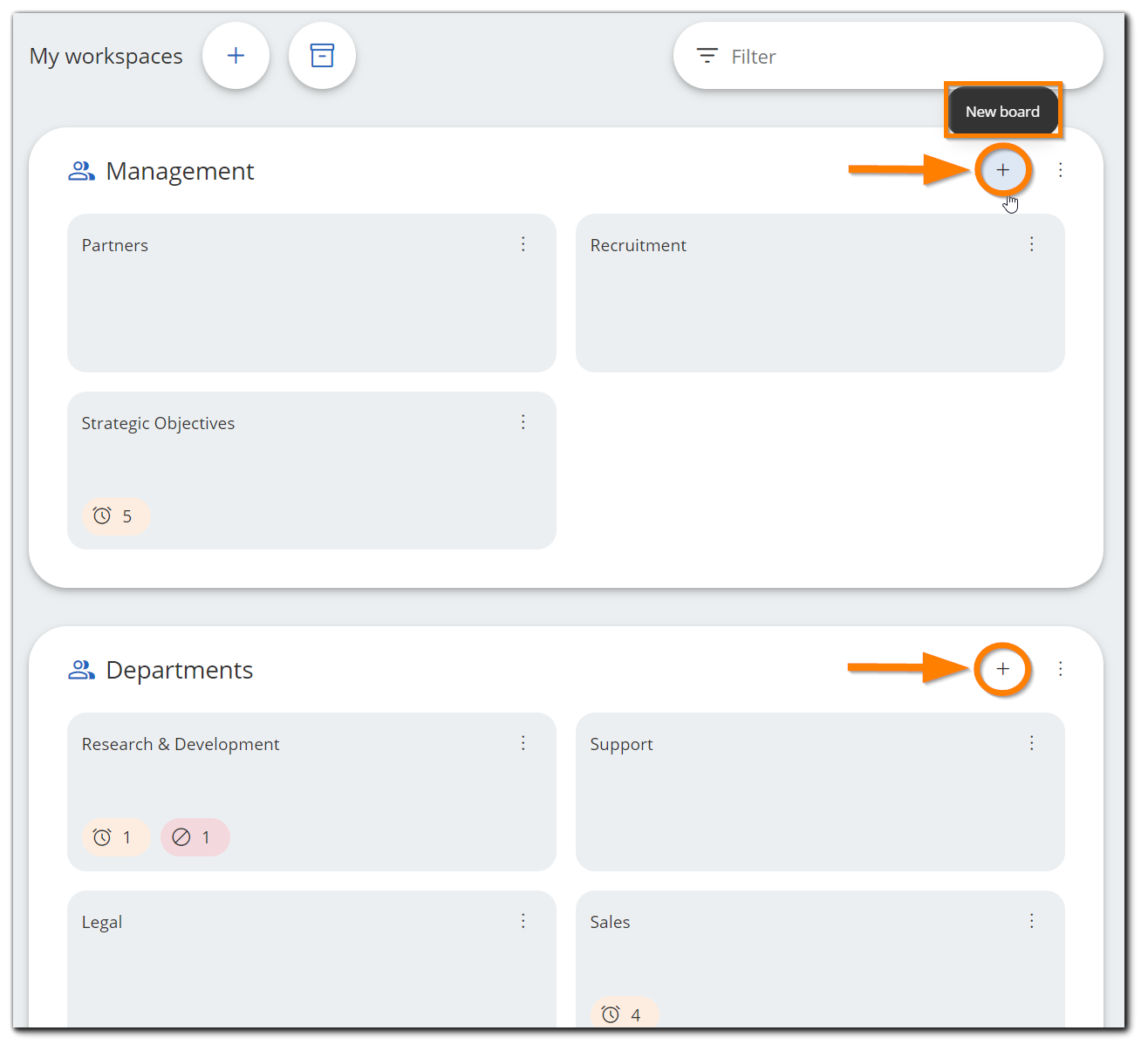 How to Create a Workspace? – Businessmap Knowledge Base