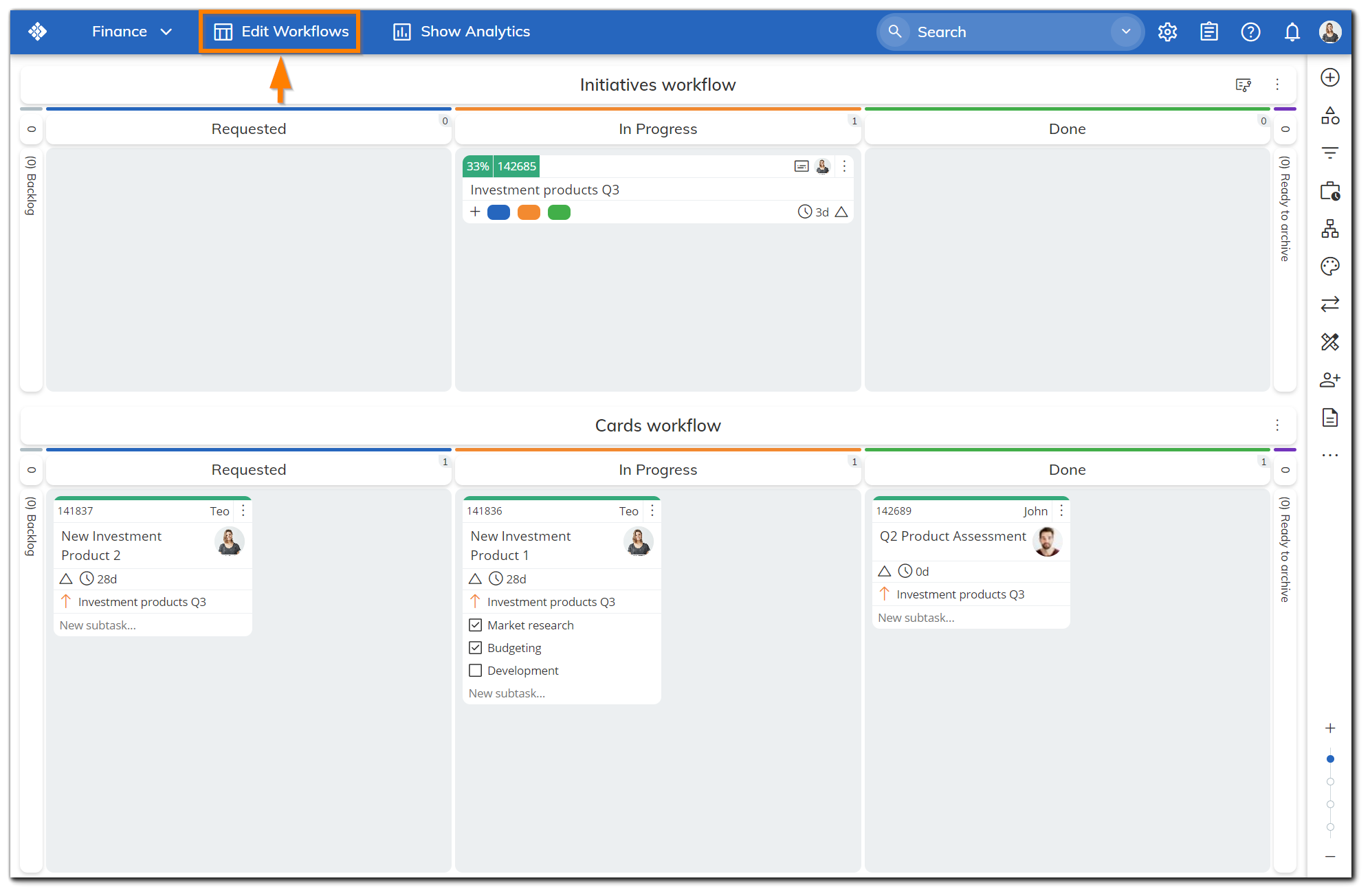 How to Customize Your Board and Edit Your Workflows? – Businessmap ...