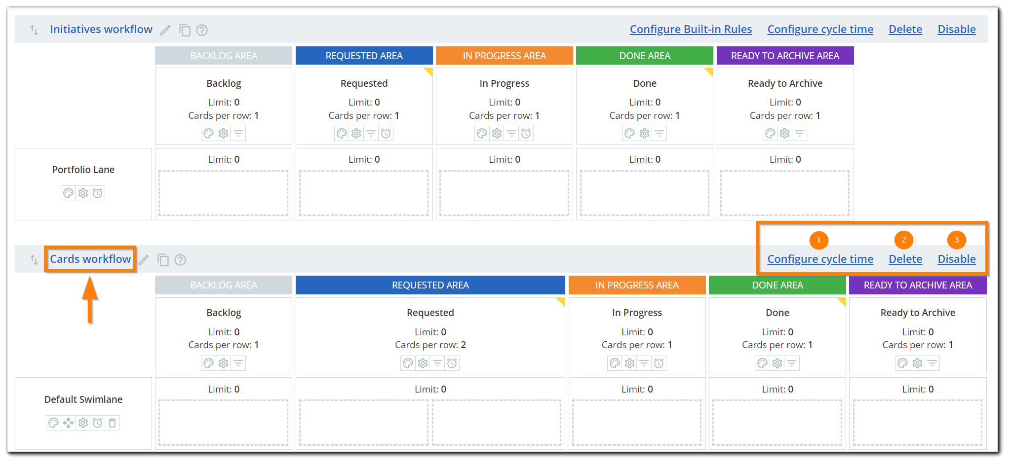 How to Customize Your Board and Edit Your Workflows? – Businessmap Knowledge Base