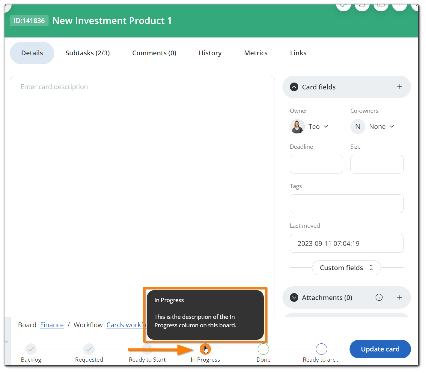 How to Customize Your Board and Edit Your Workflows? – Businessmap ...