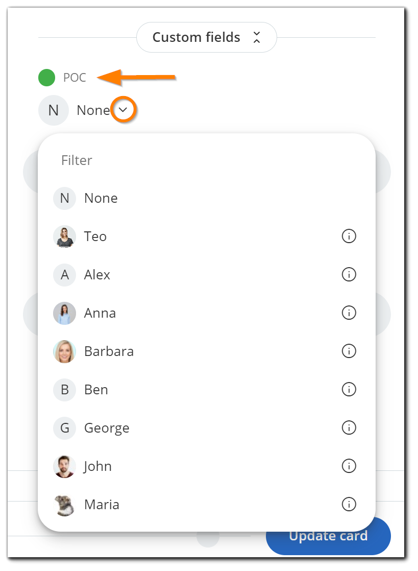 Types Of Custom Fields Businessmap Knowledge Base 8577