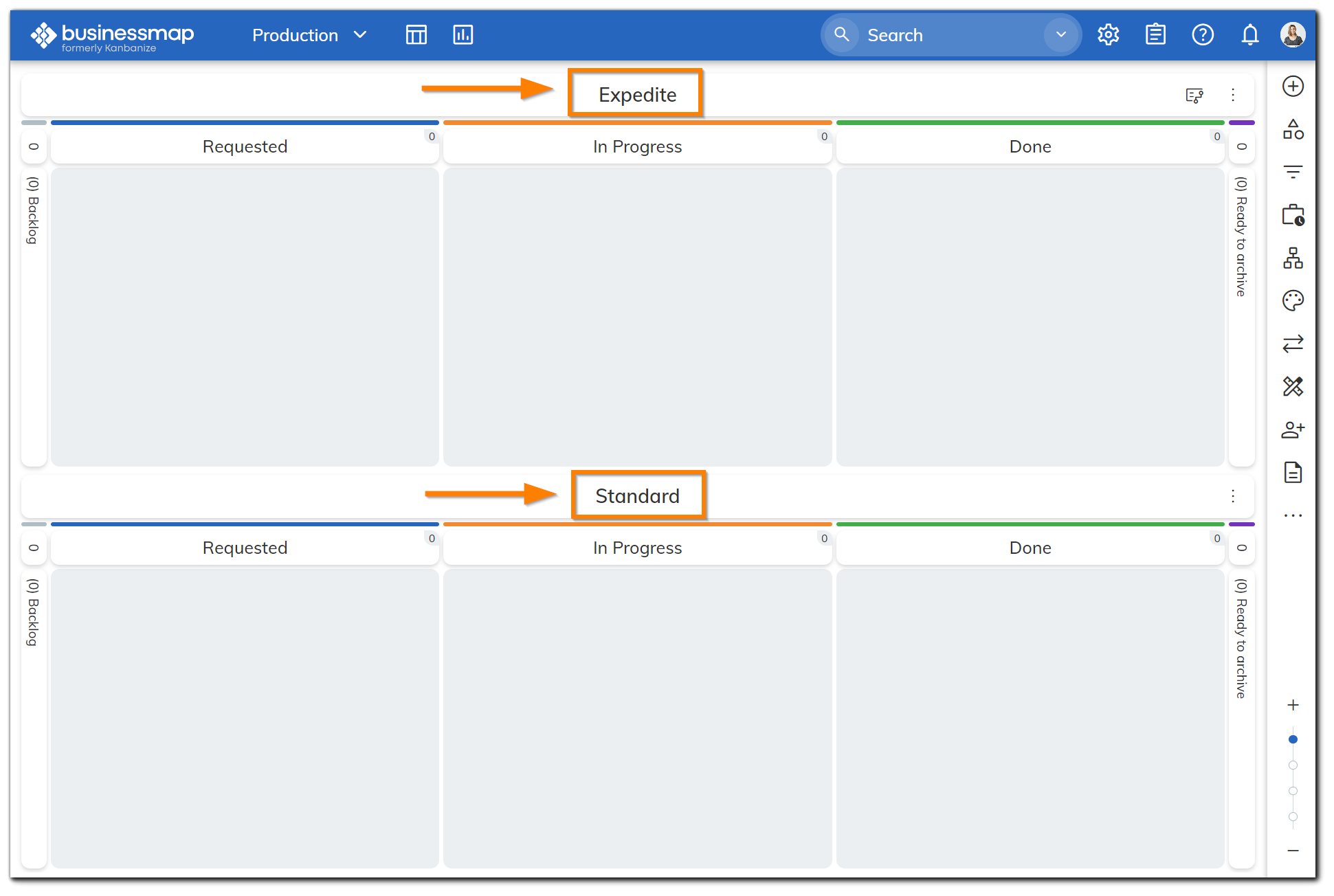 How To Create Multiple Workflows On A Single Board Businessmap