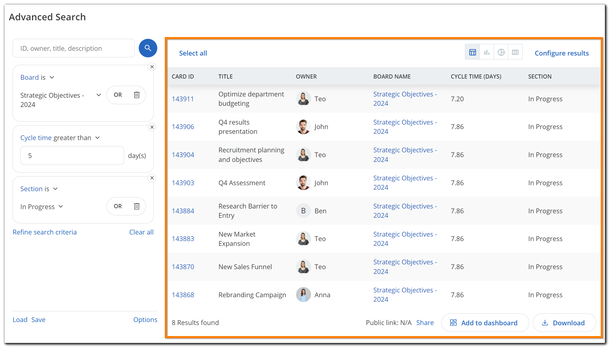 How To Create And Add A Custom Widget Businessmap Knowledge Base 