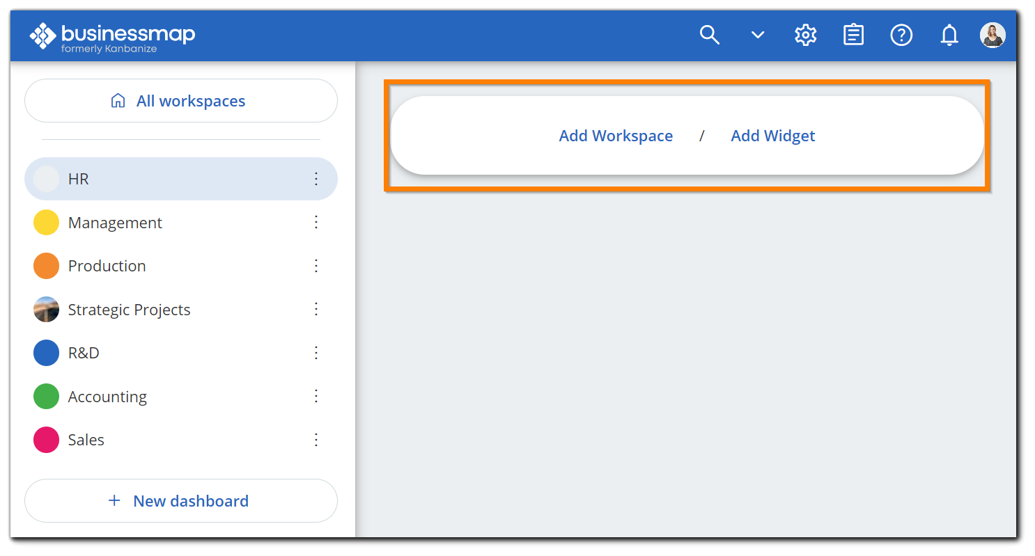 How to Create and Add a Custom Widget? – Businessmap Knowledge Base