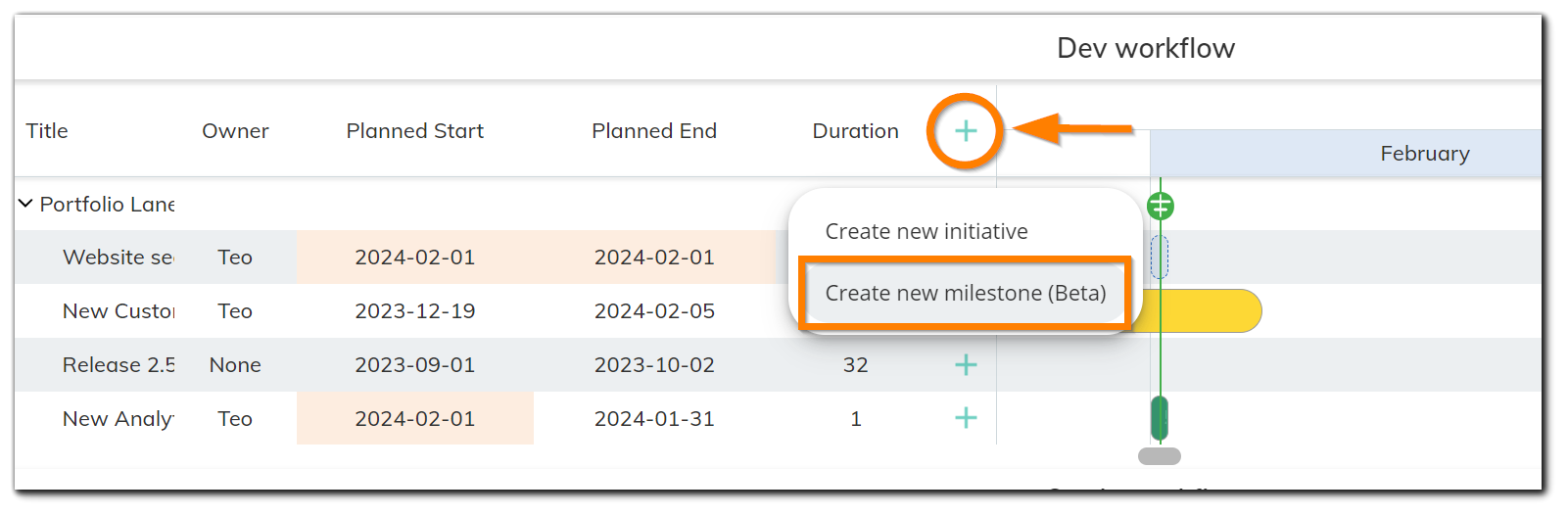 How to Use the Planning View to Manage Portfolio Initiatives ...