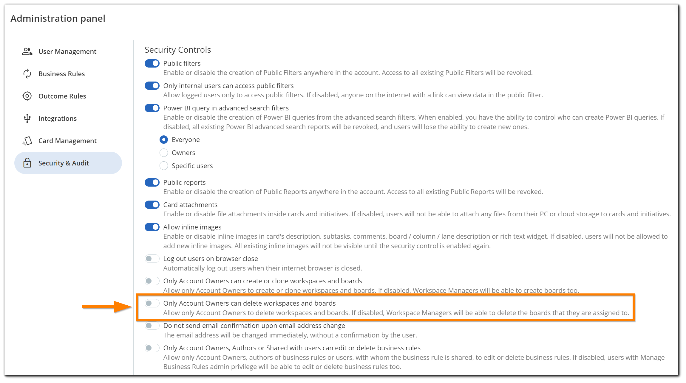 How to Archive or Permanently Delete a Board? – Businessmap Knowledge Base