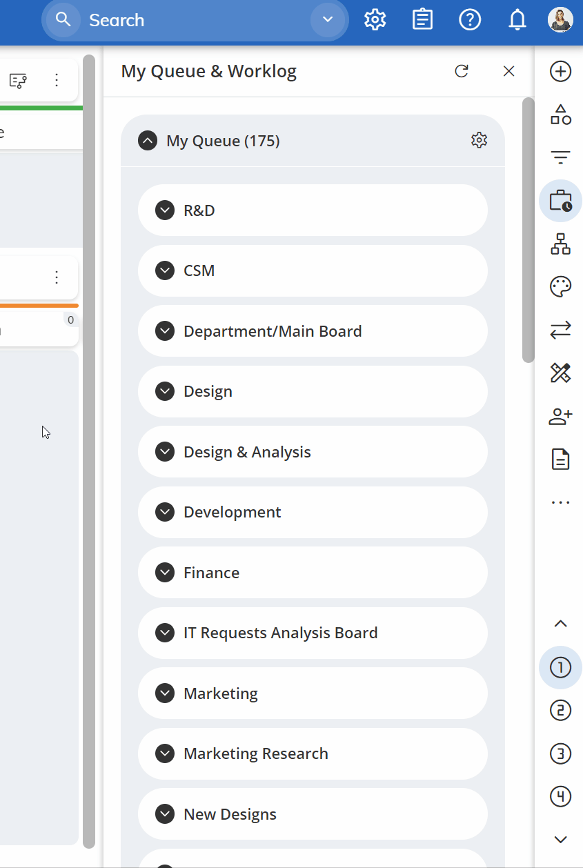 How to Make Use of the "My Queue and Worklog"? – Businessmap Knowledge Base