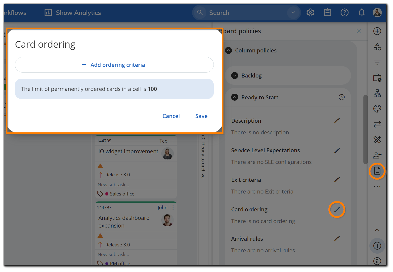How to Order Your Cards? – Businessmap Knowledge Base