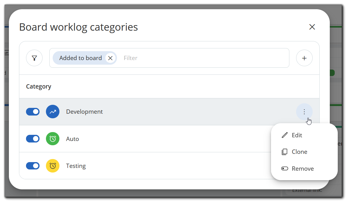 The Worklog Configurations Panel in Businessmap – Businessmap Knowledge ...
