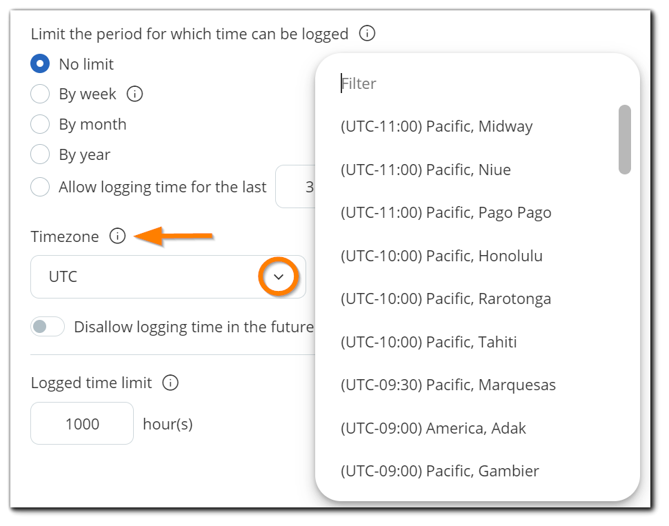 The Worklog Configurations Panel in Businessmap – Businessmap Knowledge Base