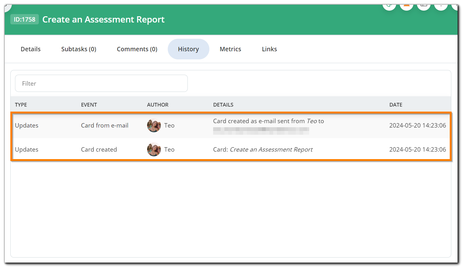 How to Create and Update Cards via Email? – Businessmap Knowledge Base