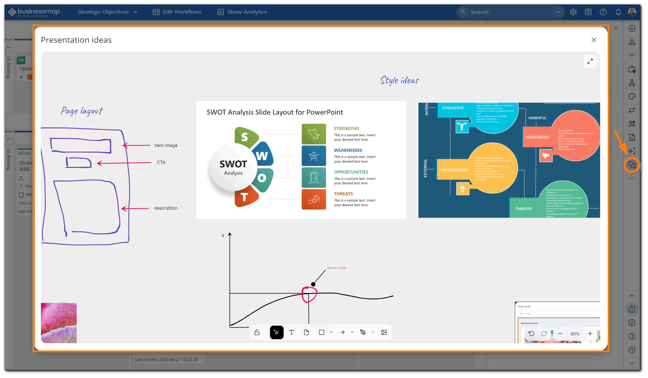 How to Create Whiteboards in Businessmap? – Businessmap Knowledge Base